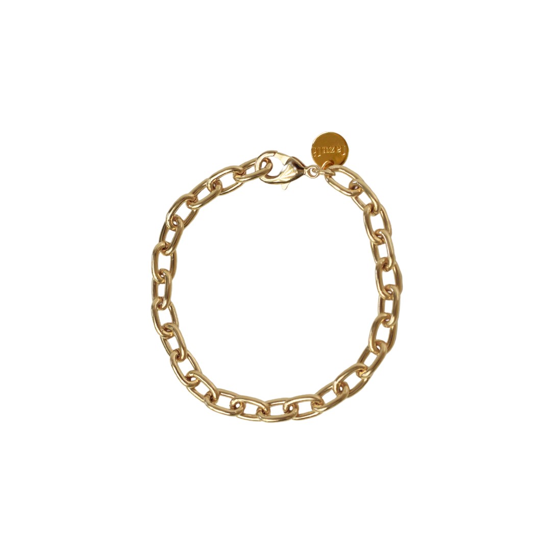 Cable Link Charm Bracelet – Lazuli